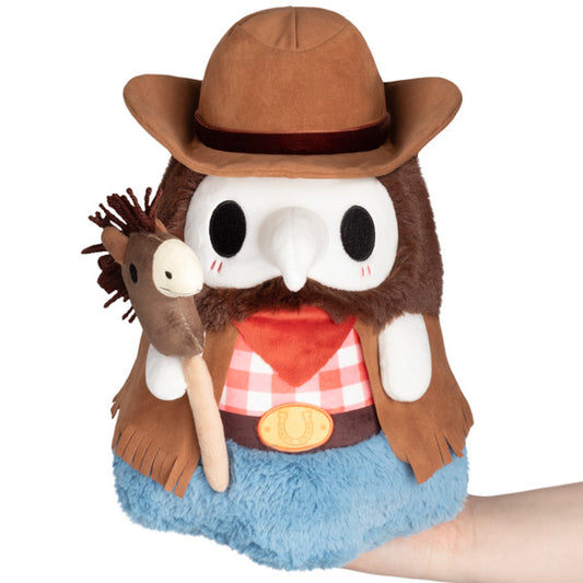 Mini Squishable Cowboy Plague Doctor & Nurse Set