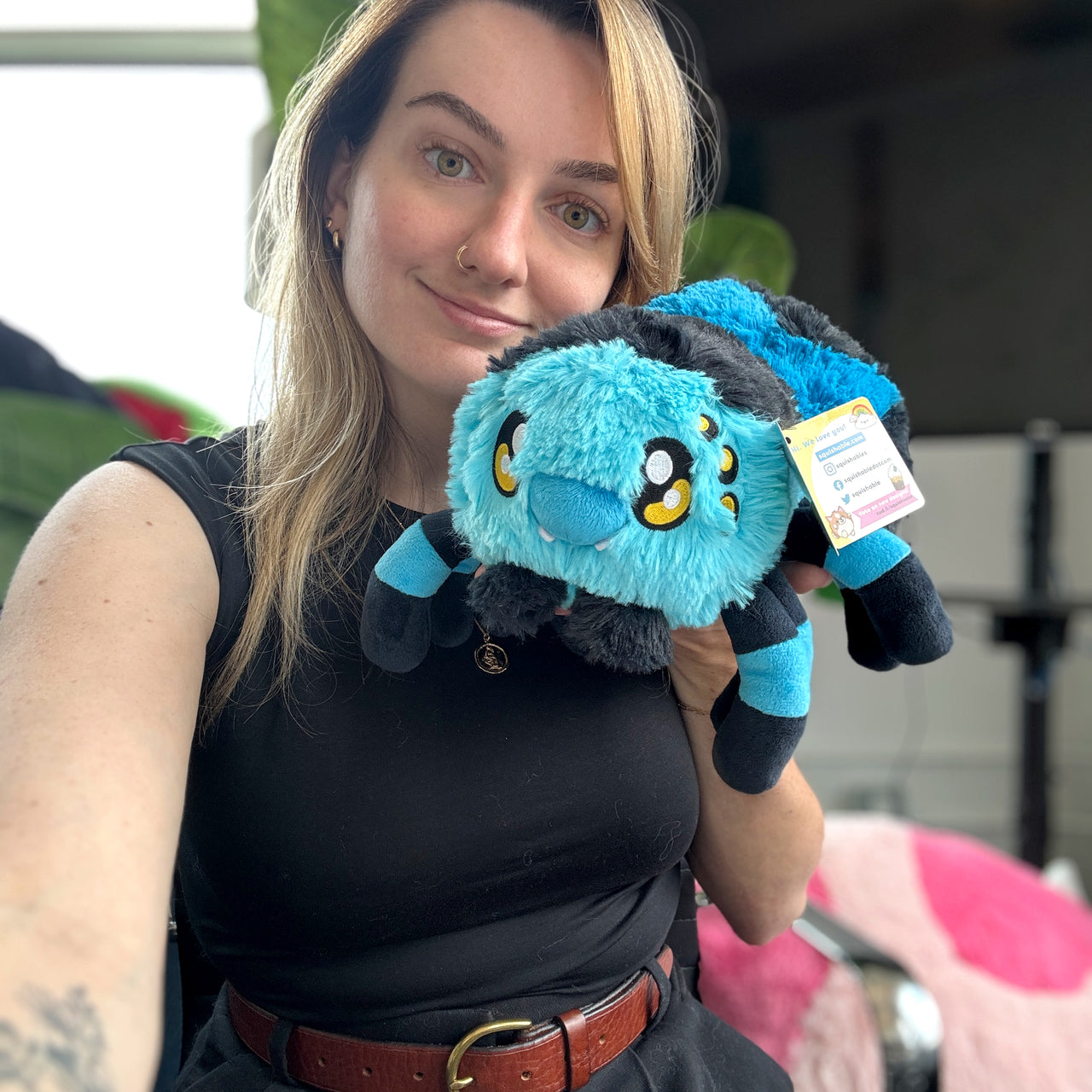 Mini Squishable Blue Tarantula