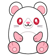 Mini Squishable White Rat